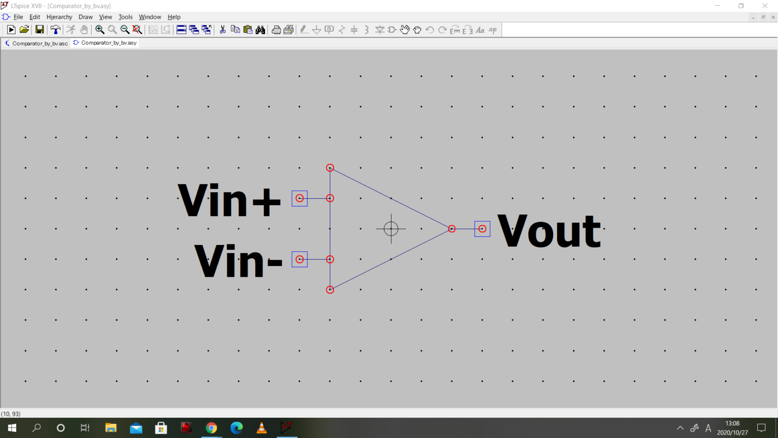 【LTspice】ビヘイビア電圧源で比較器を作成する - miraiportal
